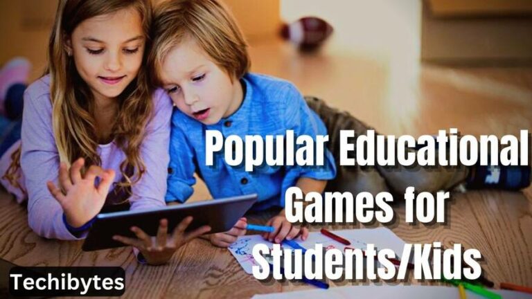 20+ Popular Educational Games For Students/Kids 2026