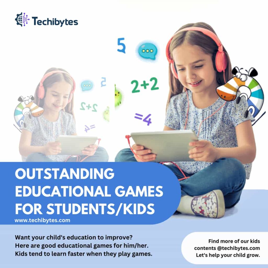 20+ Popular Educational Games For Students/Kids 2026